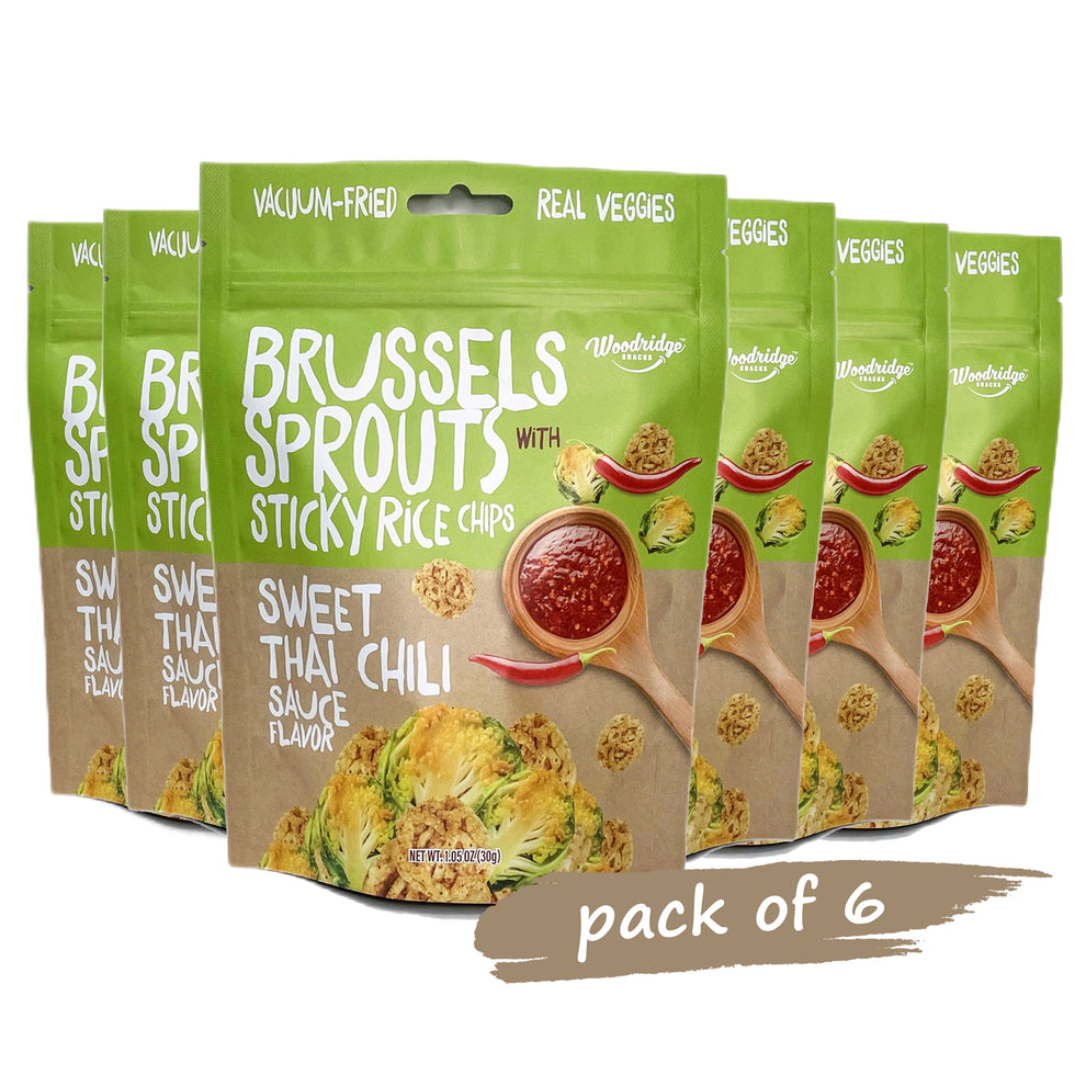 Brussels Sprouts w/ Sticky Rice Chips - Sweet Thai Chili (1.06 oz./30g ...
